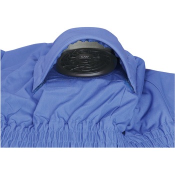 空調風神服 防炎ブルゾン保護カバー付 (プロモデルファンセット&バッテリーセット2023) サンエス 長袖 空調ウェア・服 【通販モノタロウ】