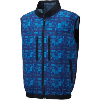 空調風神服 ベスト (ハイパワーファンセット&バッテリーセット 2023-2) サンエス 半袖・ベスト 空調ウェア・服 【通販モノタロウ】