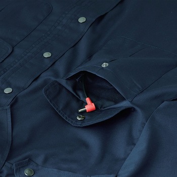 空調風神服 長袖シャツ (24Vモデル ハイパワーファンセット&バッテリーセット 2023) サンエス 長袖 空調ウェア・服 【通販モノタロウ】