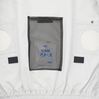 空調風神服 ファンネット付長袖ブルゾン (24V 3Dインナーベスト&ハイパワーファンセット&バッテリーセット2023) サンエス 長袖 空調 ...