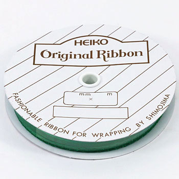 ミドリ 9×20 ピコットリボン 1巻 HEIKO 【通販モノタロウ】