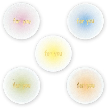 パフ ギフトシール 1パック(60片) HEIKO 【通販モノタロウ】