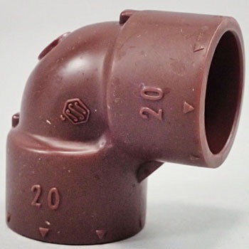 HE-DL HTDV継手 90°エルボ セキスイ HT継手 【通販モノタロウ】