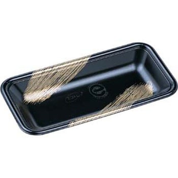 FLB-A10-25 W トレー エコ黒ふで金 1ケース(100枚×27袋) エフピコ 【通販モノタロウ】