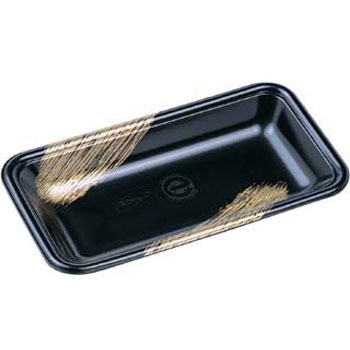 FLB-A11-25 W トレー エコ黒ふで金 1ケース(100枚×24袋) エフピコ 【通販モノタロウ】