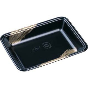 FLB-A15-30 W トレー エコ黒ふで金 1ケース(100枚×18袋) エフピコ 【通販モノタロウ】