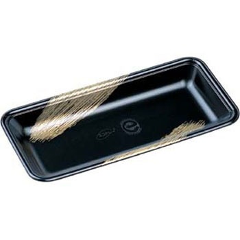 FLB-Y12-25 W トレー エコ黒ふで金 1ケース(100枚×15袋) エフピコ 【通販モノタロウ】