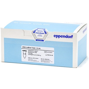 0030 108.051 DNA LoBind チューブ Eppendorf(エッペンドルフ) 容量 1.5mL、1箱(50本×5袋 ...