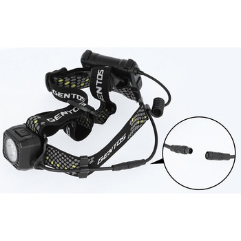 GD-180H マルチ装着ヘッドライトハイブリッド GENTOS 充電式 明るさ600～50Lm - 【通販モノタロウ】