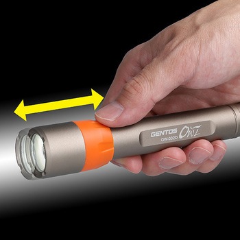 OW-032D アウル ハンディトーチ3×2 GENTOS 明るさ370～100Lm - 【通販モノタロウ】