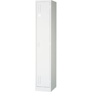 1列2号 スタンダードロッカー ホワイト 1台 ノーブランド 【通販モノタロウ】