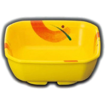 M-124HTA 角小鉢(アプリコット)(フィット)(スモールウェアコレクション) 1個 スリーライン 【通販モノタロウ】