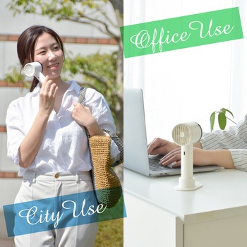 wasserfan006 wasser fan 006 冷却プレート付きハンディーファン 1個 大河商事 【通販モノタロウ】