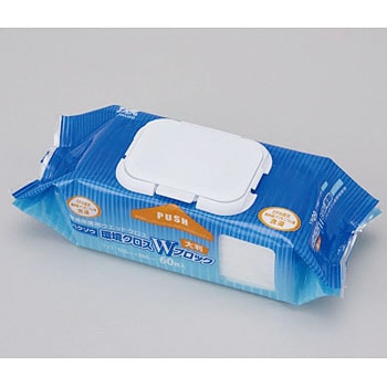 2600173 ハクゾウ環境クロスWブロック 大判 1個(60枚) ハクゾウメディカル 【通販モノタロウ】