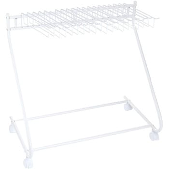 3S-320043 20本収納 スラックスハンガー キャスター付き 1台 be worth style(ビーワーススタイル) 【通販モノタロウ】