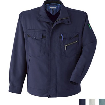 長袖ブルゾン E7602 Asahicho(旭蝶繊維) ブルゾン・ジャケット 春夏 【通販モノタロウ】