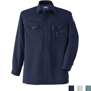 長袖シャツ E7604 Asahicho(旭蝶繊維) 長袖シャツ 春夏 【通販モノタロウ】