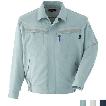 長袖ブルゾン E7502 Asahicho(旭蝶繊維) ブルゾン・ジャケット 春夏 【通販モノタロウ】