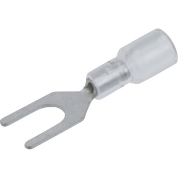 TMEX 0.3Y-3.5N-CLR 銅線用 環境配慮形 絶縁被覆圧着端子 (Y型)先開形 1箱(100個) ニチフ 【通販モノタロウ】