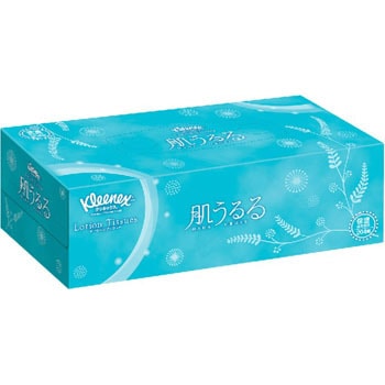 クリネックス ティシュー ローション 肌うるる 日本製紙クレシア ボックスティッシュ 【通販モノタロウ】
