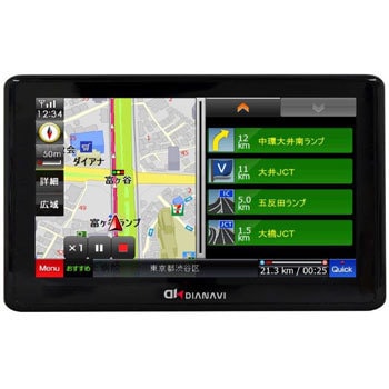 DT-Y308 7インチ ワンセグ ポータブルカーナビ DIANAVI 1台 エンプレイス 【通販モノタロウ】