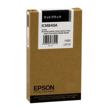インクカートリッジ エプソン IC40A (純正品) EPSON エプソン純正インク 【通販モノタロウ】
