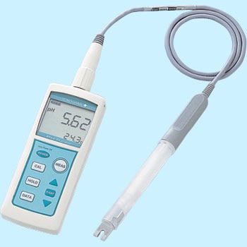 pH71-11JAA パーソナルpH計 横河電機 測定範囲 (温度)0～14/0～80℃(pH)、表示分解能 (pH/温度)0.01pH/0. ...