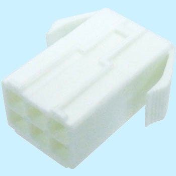 ELR-06V 中継接続用コネクタ ELシリーズ ハウジング 1パック(10個) 日本圧着端子製造(JST) 【通販モノタロウ】