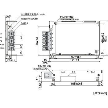HWS50-24/HD スイッチング電源 HWSシリーズ 1台 TDKラムダ 【通販モノタロウ】