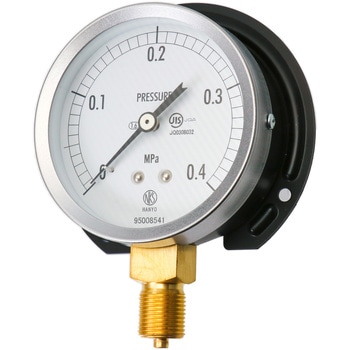 GS51-231 0.4MPa 汎用型圧力計(A・B枠/立形) 75Φ 形番：GS51 1個 長野計器 【通販モノタロウ】