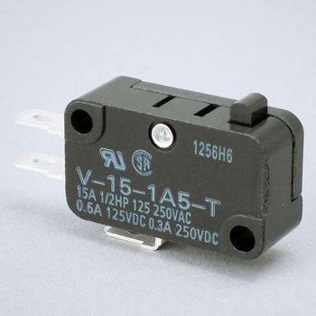 V-15-1A5-T 小形基本スイッチ V 耐熱型 1個 オムロン(omron) 【通販モノタロウ】 39098884