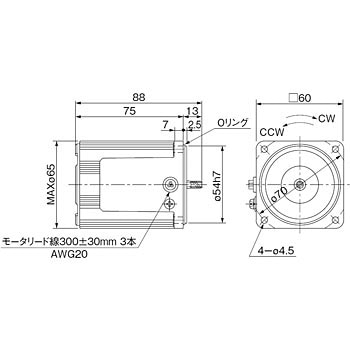 インダクションモータ 歯切軸モータ パナソニック(Panasonic) インダクションモーター 【通販モノタロウ】