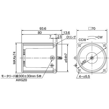 インダクションモータ 歯切軸モータ パナソニック(Panasonic) インダクションモーター 【通販モノタロウ】