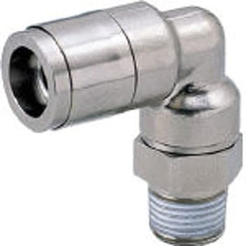 KL8-02 ピスコ チューブフィッティングブラス エルボ カバー付 ピスコ(PISCO) R 耐スパッタタイプ 適合チューブ外径8mm 1個 KL8-02 - 【通販モノタロウ】