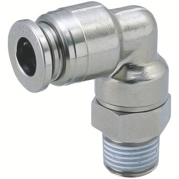 KL8-02-1 チューブフィッティングブラス エルボ カバー無 ピスコ(PISCO) 耐スパッタタイプ R チューブ外径8mm 1個 KL8-02-1 - 【通販モノタロウ】