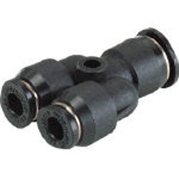 PW6-4M チューブフィッティングミニタイプ 違径ユニオンワイ 1個 ピスコ(PISCO) 【通販モノタロウ】