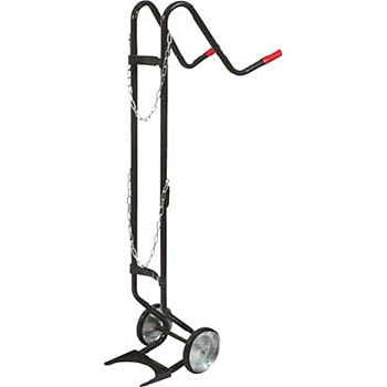 HT-63N-BK 酸素用ボンベ運搬車一本積 1台 TRUSCO 【通販モノタロウ】