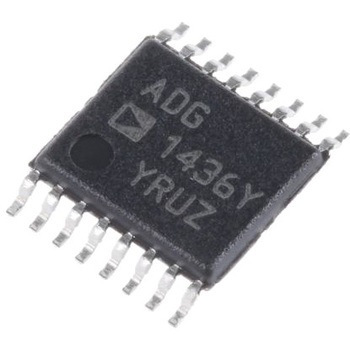 ADG1436YRUZ Analog Devices デュアルSPDT アナログスイッチ 12 V、15 V、9 V， 16-Pin ...