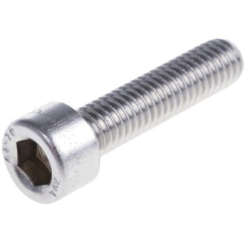 281-136 六角穴付ボルト RS Pro M6 x 25mm ステンレス 1箱(50個) RS PRO 【通販モノタロウ】