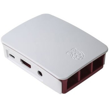 TZT 241 AAA-01 Official Pi 3 Red/White Case 1個 Raspberry Pi(ラズベリーパイ) 【通販モノタロウ】