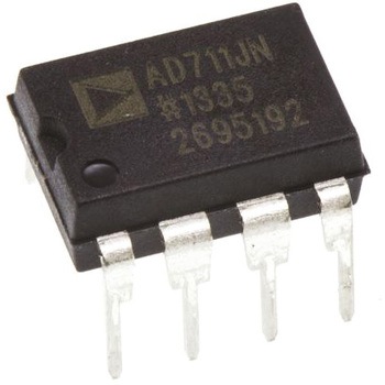 AD711JNZ Analog Devices オペアンプ， 8-Pin PDIP 1個 ANALOG DEVICES 【通販モノタロウ】