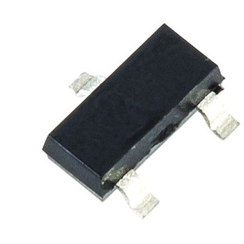 BC847C，215 Nexperia NPN トランジスタ， 45 V， 100mA， 3-Pin SOT-23 (TO-236AB) 1袋 ...