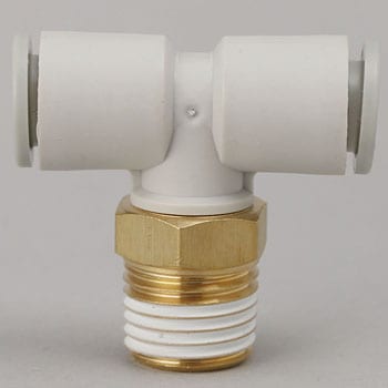 KQ2T08-02AS 両口チーズユニオン KQ2T (シール剤付) ミリサイズ 1個 SMC 【通販モノタロウ】