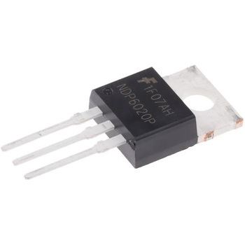 NDP6020P ON Semiconductor Pチャンネル MOSFET， 20 V， 24 A， 3 ピン パッケージTO-220 1 ...