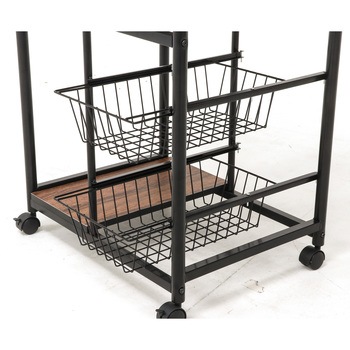 14638 レンジワゴン FBC-9812 BK/BR 1台 不二貿易 【通販モノタロウ】