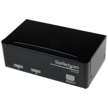 SV231USB 2ポートUSB接続KVMスイッチ PCパソコン2台用CPU切替器 USB/VGAケーブル付属 1個 StarTech.com ...