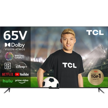 65P745 広色域4Kスマートテレビ P745シリーズ 1個 TCL 【通販モノタロウ】