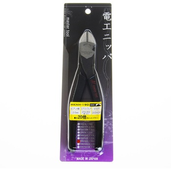 MKNH-190 偏心電工ニッパ 1本 MASTERTOOL 【通販モノタロウ】