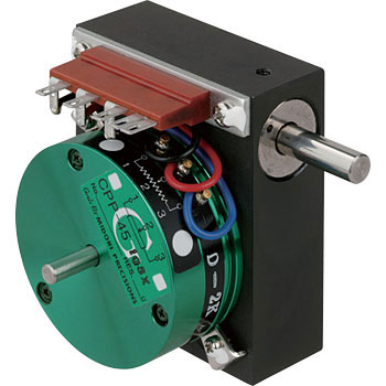 CPP-45-10SX-5K 接触形回転角度センサ ギヤヘッドタイプ CPP-45- SX シリーズ 1個 緑測器 【通販モノタロウ】