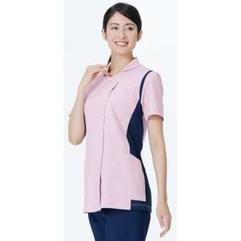 レディススクラブ(衿付き) 973 KAZEN 【通販モノタロウ】